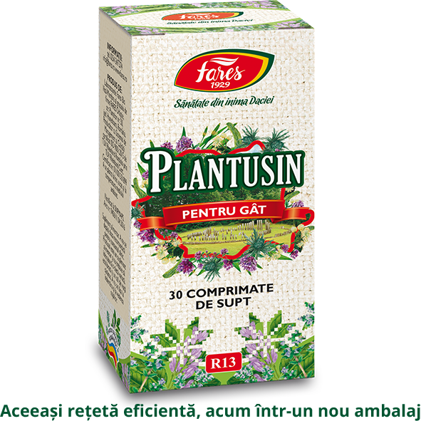 Fares Plantusin, 30 de comprimate ebio.ro