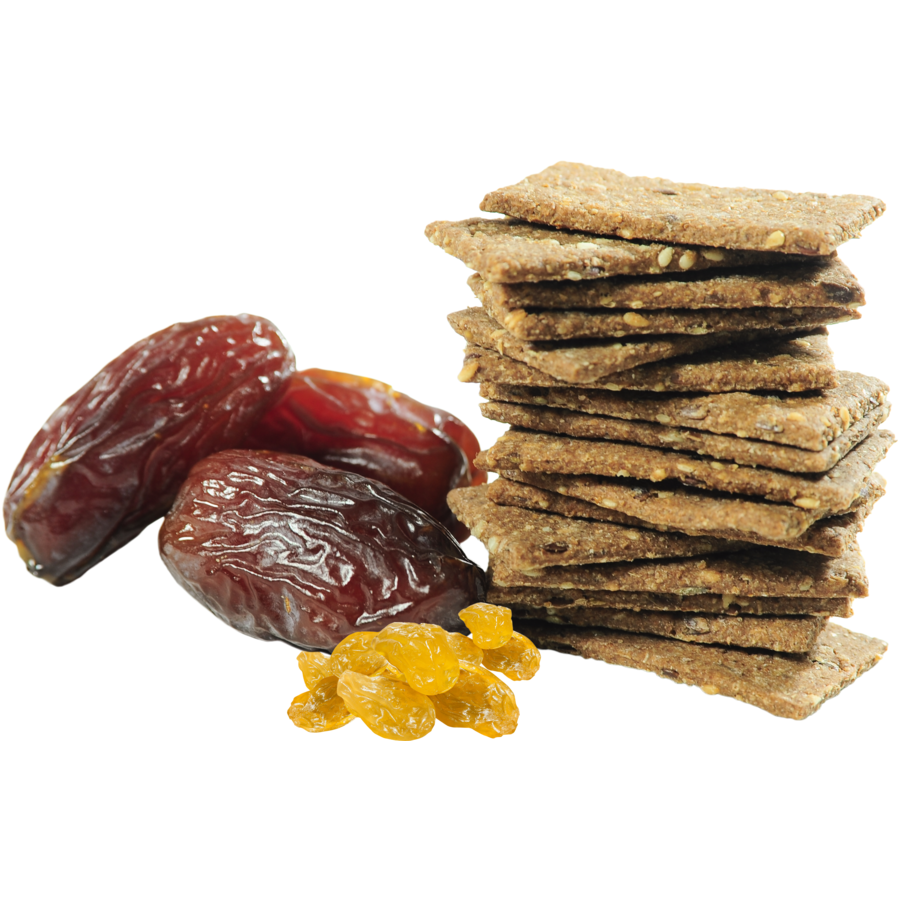 Crackersi Keta Crackers cu Stafide si Curmale (dietetici) 1 Kg ebio.ro