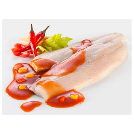 File de hering in sos Bio cu ardei iute Fontaine 200 grame ebio.ro