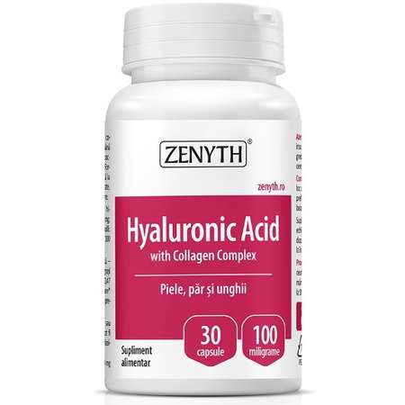 Supliment Alimentar ZENYTH PHARMACEUTICALS Hyaluronic Acid cu Collagen ...