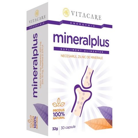 Supliment Alimentar VitaCare MineralPlus 30 Capsule ebio.ro