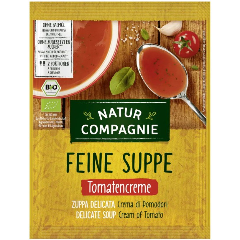 Supa crema de rosii, bio, 40 g NATUR Natur Compagnie COMPAGNIE ebio.ro