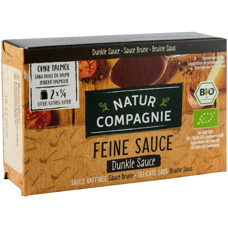 Sos bio brun fin, 42g NATUR Natur Compagnie COMPAGNIE ebio.ro